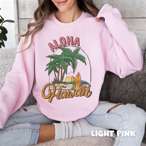 Hawaii Sweatshirt Hawaii Crewneck Maui Sweatshirt Hawaiian