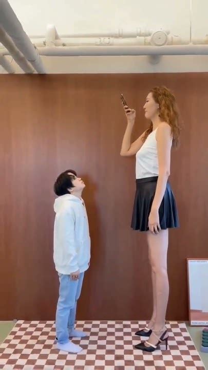 Tall Woman Short Man Tall Girlfriends On A Different Level 😎 Muscle
