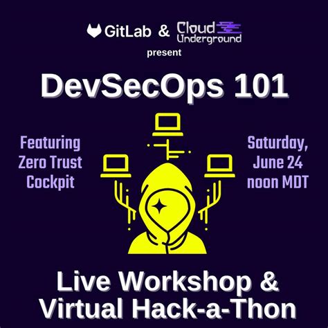 Laura Anderson Riley En Linkedin Live Devsecops 101 Workshop And Zero Trust Cockpit Hack A Thon