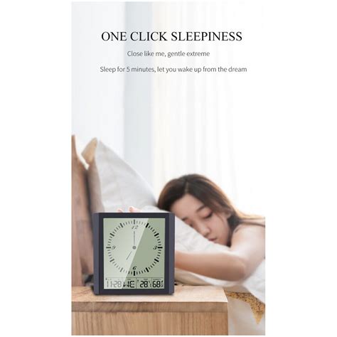 Digital Wall Clock Smart Display Clock Multifuncti Grandado