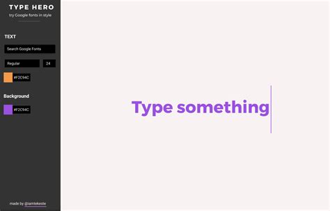 Typography