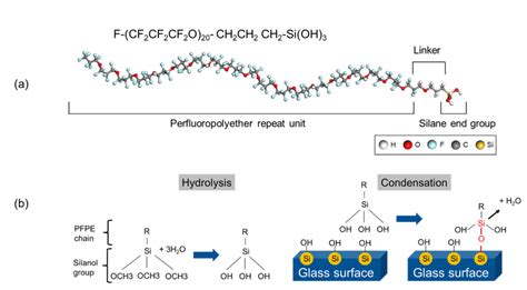 A Molecular Structure Of Silane Functionalized Perfluoropolyether