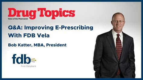 David Manin On Linkedin Drug Topics Talked With Fdb First Databank