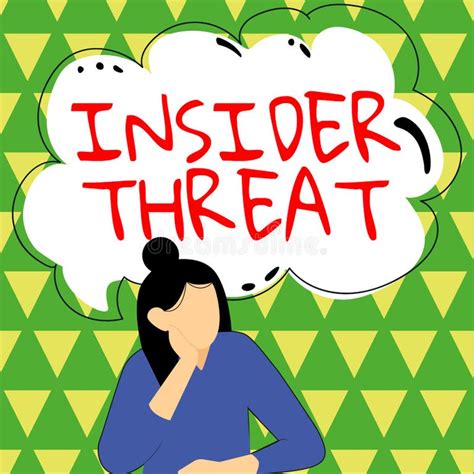 Handwriting Text Insider Threat Business Idea Security Threat That Originates From Within The