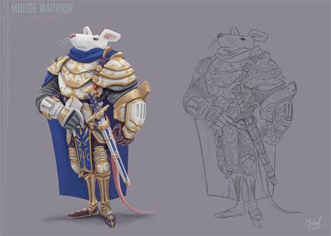 Mouse Warrior Elegant By Mikebull02 On Deviantart