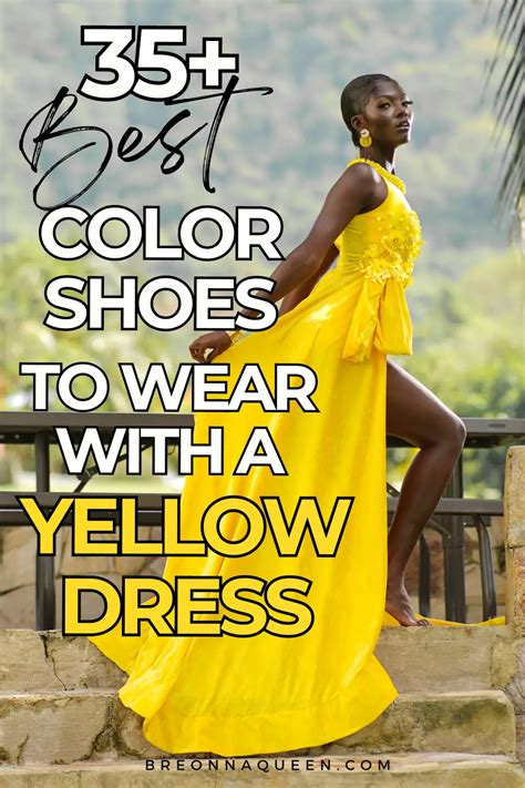 Top Shoe Colors To Match A Yellow Dress Shunvogue