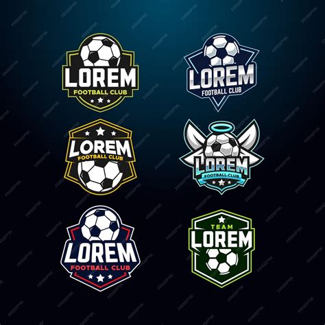 Premium Vector Football Badge Design Logo Template