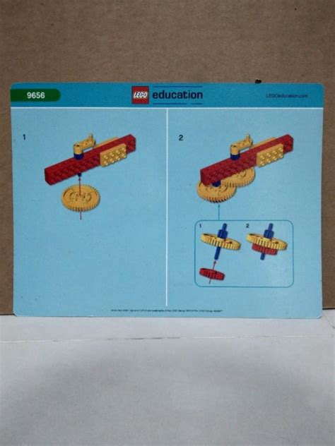 Lego Education Construction Set 9656 Hobbies And Toys Toys And Games On