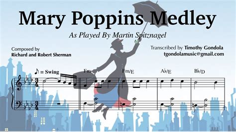 Mary Poppins Medley By Martin Spitznagel Youtube