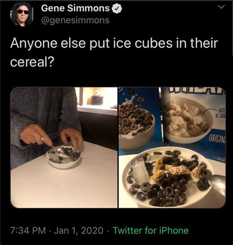 Gene Simmons Is A Monster Scrolller