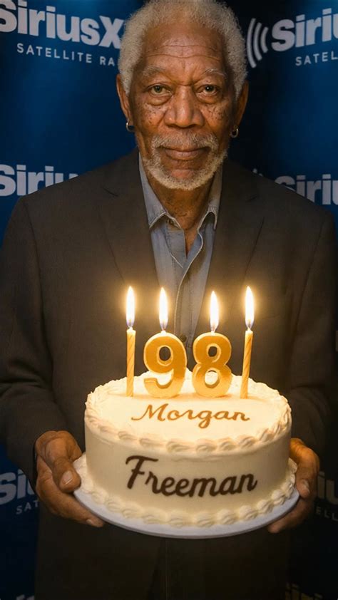 🎉🍰 Happy 98th Birthday To The Legendary Morgan Freeman Happybirthday