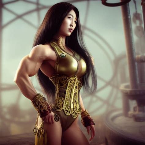 Female Asian Body Builder By Jcdenton69 On Deviantart
