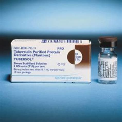 Tubersol Tuberculin Purified Protein Derivative Ppd 5 Tu01ml Solution