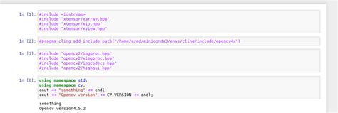 Using Third Party Libraries Issue Jupyter Xeus Xeus Cling GitHub