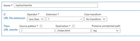 Reactjs Azure Cdn Url Rewrite For React App Not Working Stack Overflow