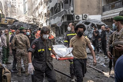 Israel Strike Against Hezbollah In Lebanon Kills At Least 20 The New