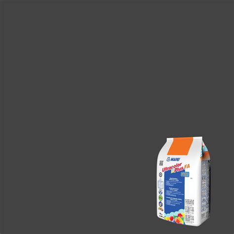 Mapei Ultracolor Plus Fa Black Grout 10 Lb Bag