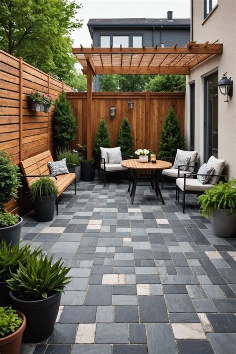 35 Chic And Tiny Patio Tile Ideas For Your Cozy Outdoor Space Small