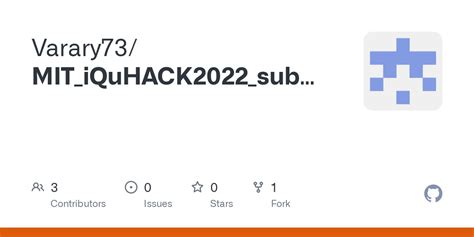 GitHub Varary MIT IQuHACK Submission