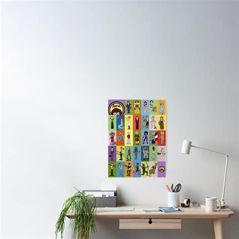 Daria Season 1 Alter Egos Poster For Sale By Jnissley Redbubble