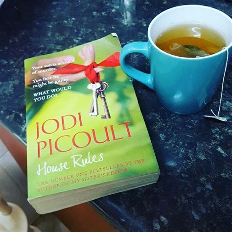 Jodi Picoult House Rules And Green Tea Way To End My Day 😊😊 Book