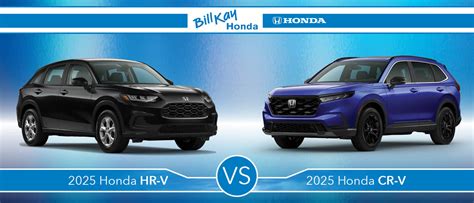 2025 Honda Hr V Vs Cr V Comparison Differences And Similarities Available