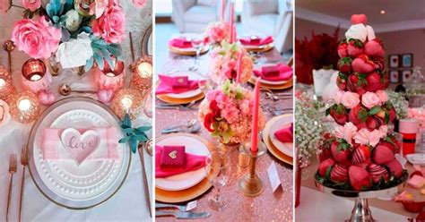 Cómo Decorar Una Mesa Para El Día De San Valentín Dale Detalles