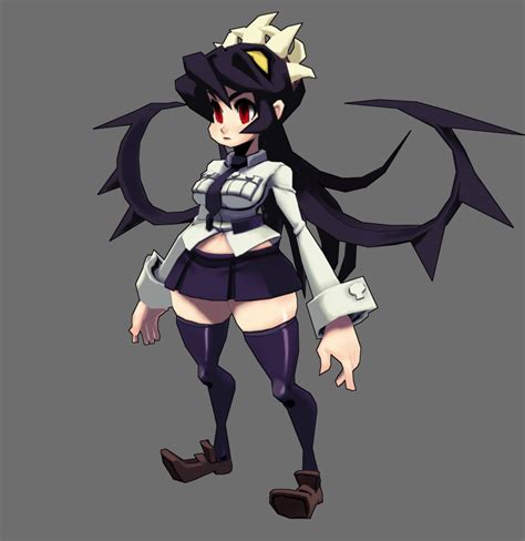 Skullgirls Filia — Polycount
