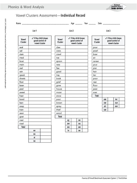 Fillable Online Benchmark Assessment System 1 3rd Edition Fax Email Print Pdffiller