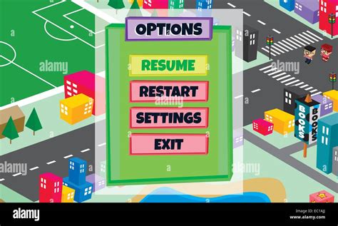 Game Asset Icon Theme Stock Vector Image And Art Alamy