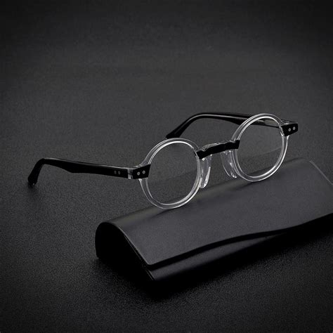 Gafas Redondas De Acetato De Para Hombres Y Mujere Grandado