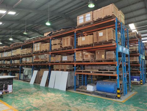 Modern Warehouse Storage Editorial Image Image Of Interior 259824370