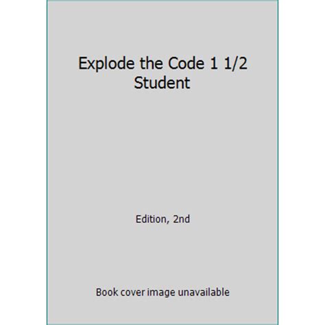 Explode Code 1