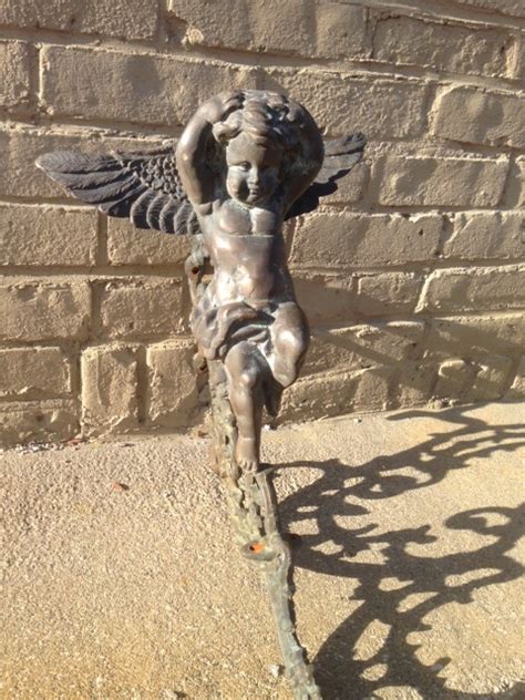 Solid Cast Brass Cherub With Bracket Collectors Weekly