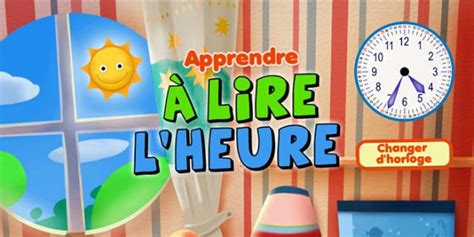 Application Pour Apprendre à Lire Lheure App Enfantfr