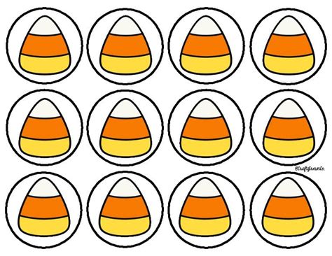 Cutting Curves Candy Corn By Crafty Crown Co Tpt