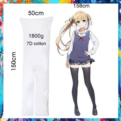 Izumi Sagiri Sex Dakimakura Anime Genshin Impact Kamisato Ayaka ปลอกหมอนด้านใน Otaku Waifu