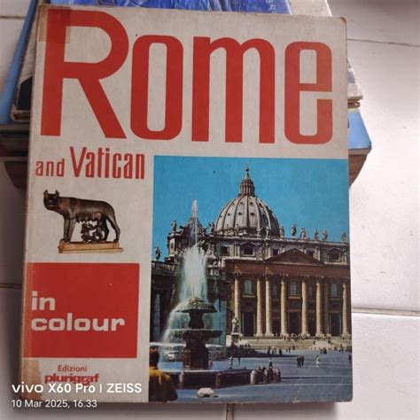Jual Buku Rome And Vatican In Colour Original Shopee Indonesia