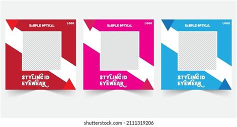 Sunglass Social Media Post Design Stock Vector Royalty Free 2111319206 Shutterstock