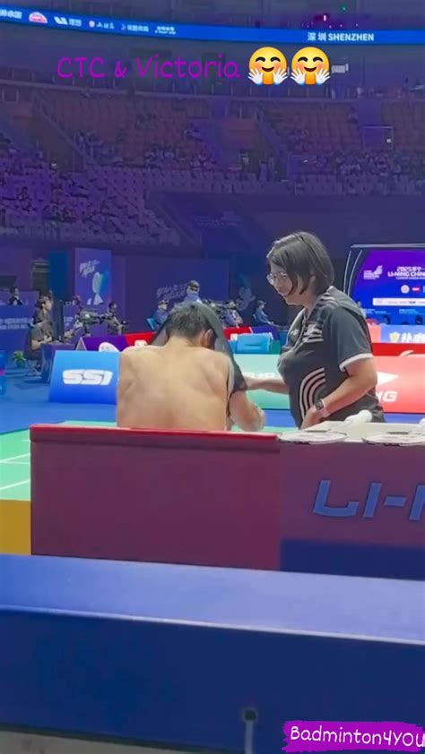 Chou Tien Chen And Victoria Kao 🤗🤗 Badminton Badminton4you Facebook