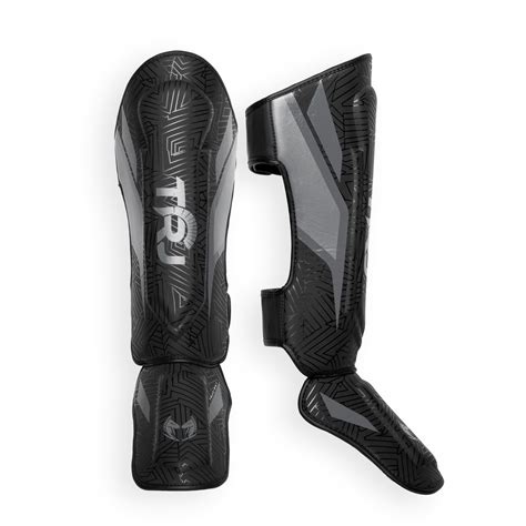 Trj P4 Shin Guard Bk Trj Fight
