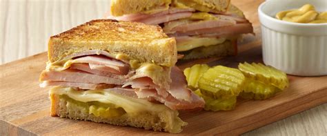 Ham And Pickle Grilled Cheese Hormel® Cure 81® Ham