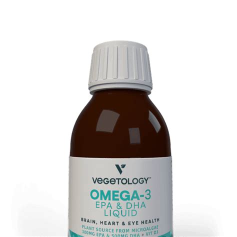 Vegan Omega 3 Orange Flavoured Supplements Vegetology