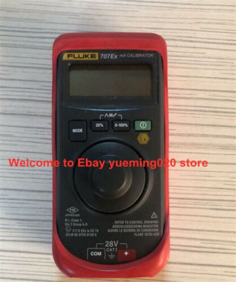 Shop Ship Fluke 707ex Ma Calibrator 707 Ex Fluke Backed By A 1 Year