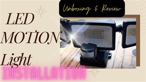 Diy How To Install A Motion Sensor Outdoor Led Security Light Olafus 55w Motion Sensor Outdoor