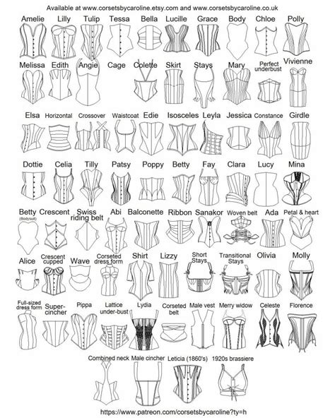 How To Make A Simple Corset Pattern