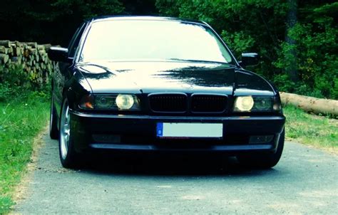 Wallpaper Lights Boomer Seven E38 Bumer Bmw 740 For Mobile And