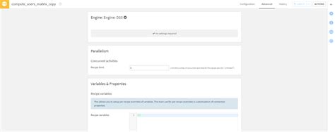 Dataiku Visual Recipe Parallel — Dataiku Community