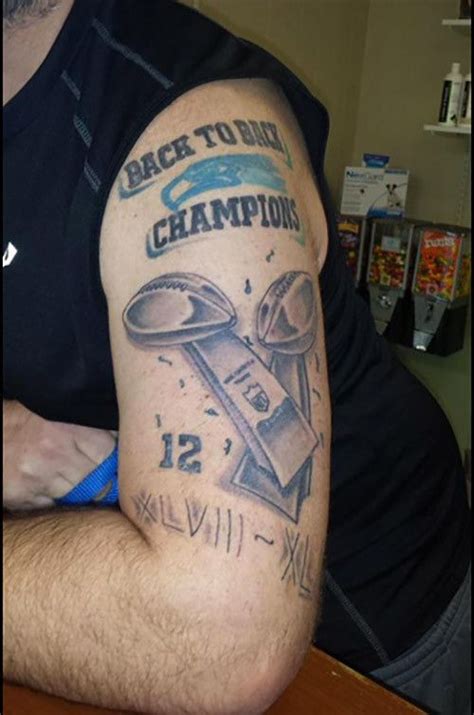 Will This Seahawks Tattoo Be A Prophecy Or An Epic Fail Inkedmagazine