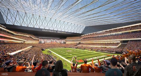 Browns Release New Stadium Renderings Stadiums Of Pro Football Your